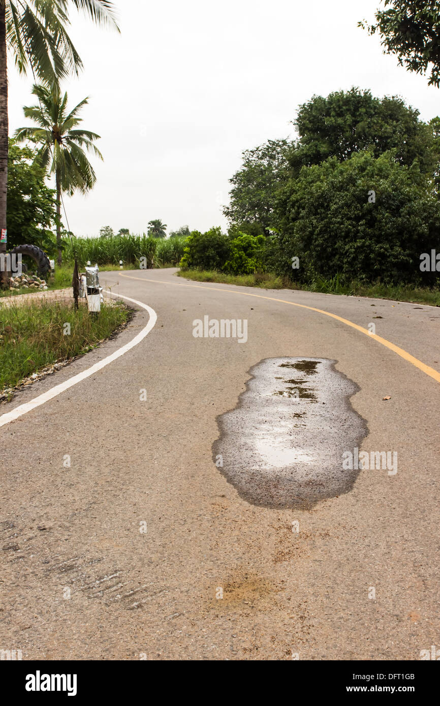 Highway countryside in Thailand Stock Photo - Alamy