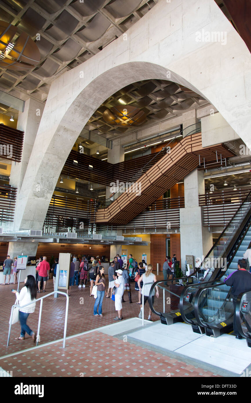 Interior of San Diego Public Library Stock Photo - Alamy