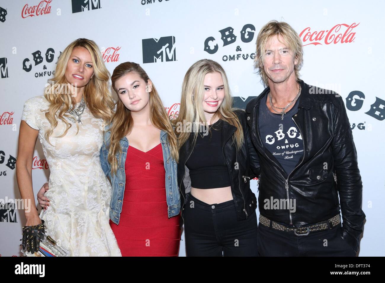 New York, NY, USA. 8th Oct, 2013. Susan Holmes-McKagan, Mae McKagan ...