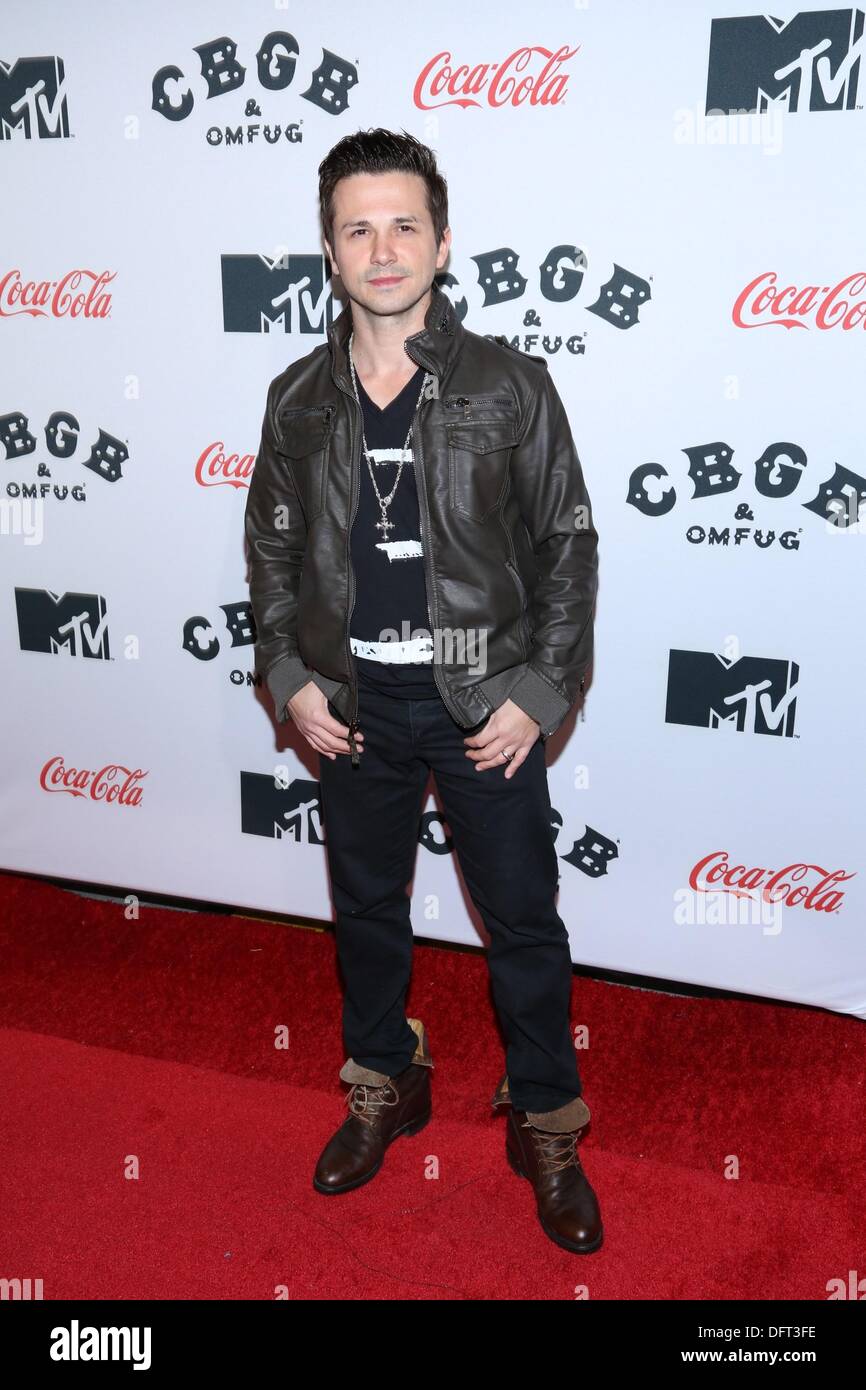 New York, NY, USA. 8th Oct, 2013. Freddy Rodríguez at arrivals for CBGB ...