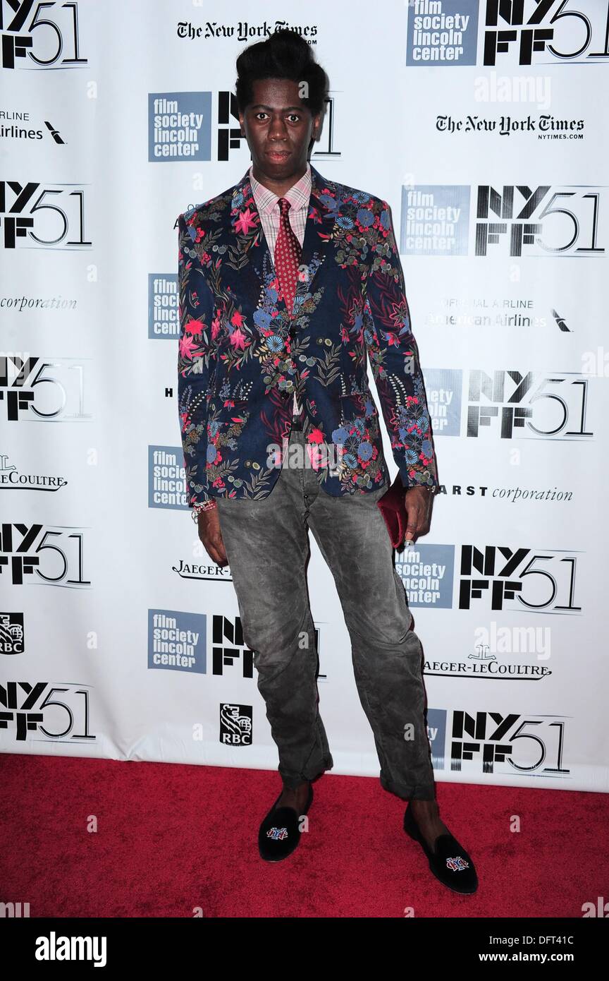 New York, NY, USA. 8th Oct, 2013. J. Alexander at arrivals for 12 YEARS ...