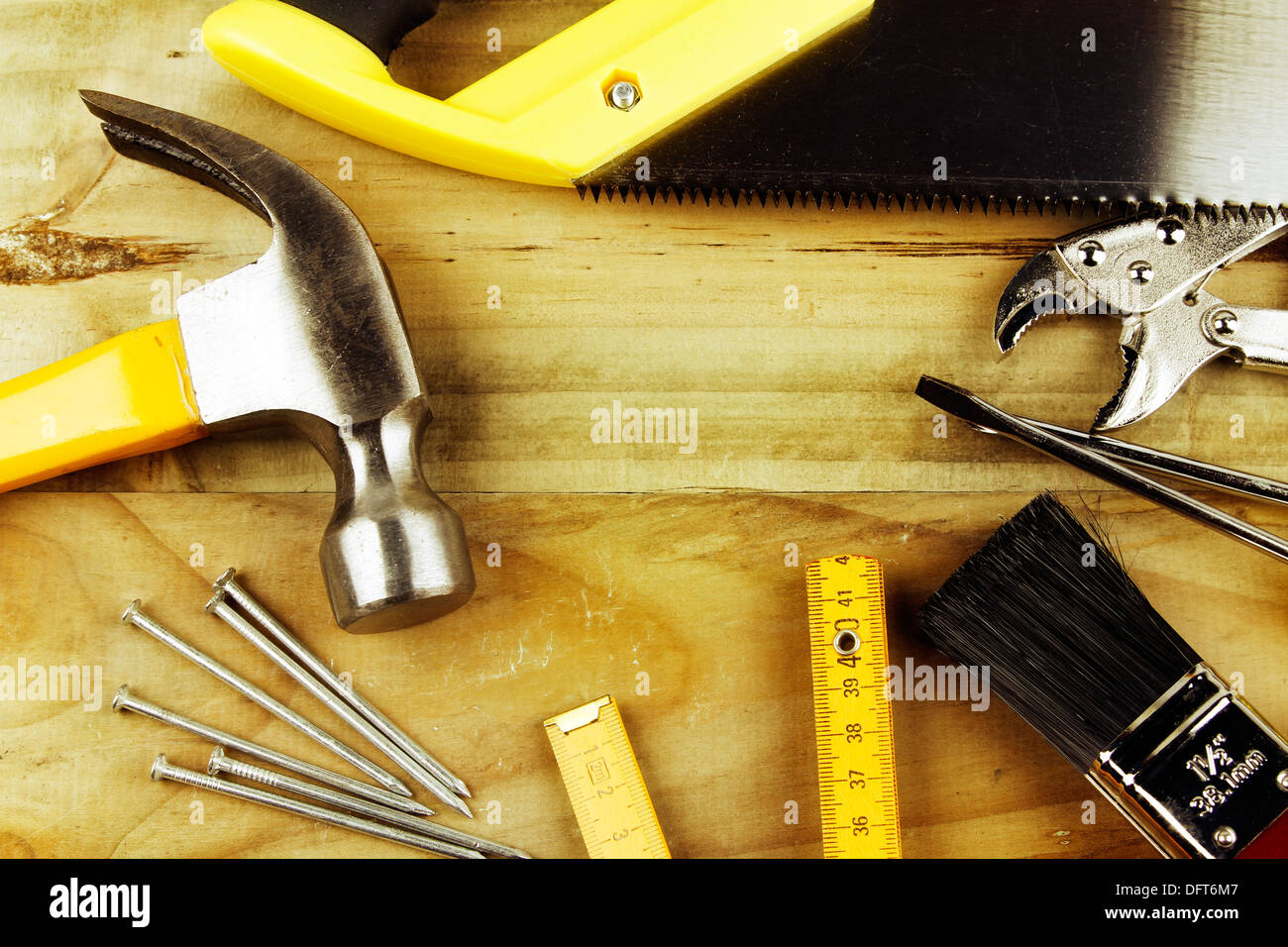 Variety of tools hi-res stock photography and images - Alamy