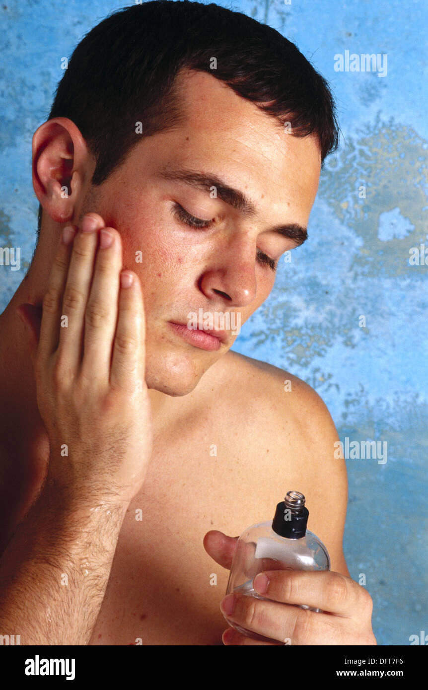 Aftershave apply hi-res stock photography and images - Alamy