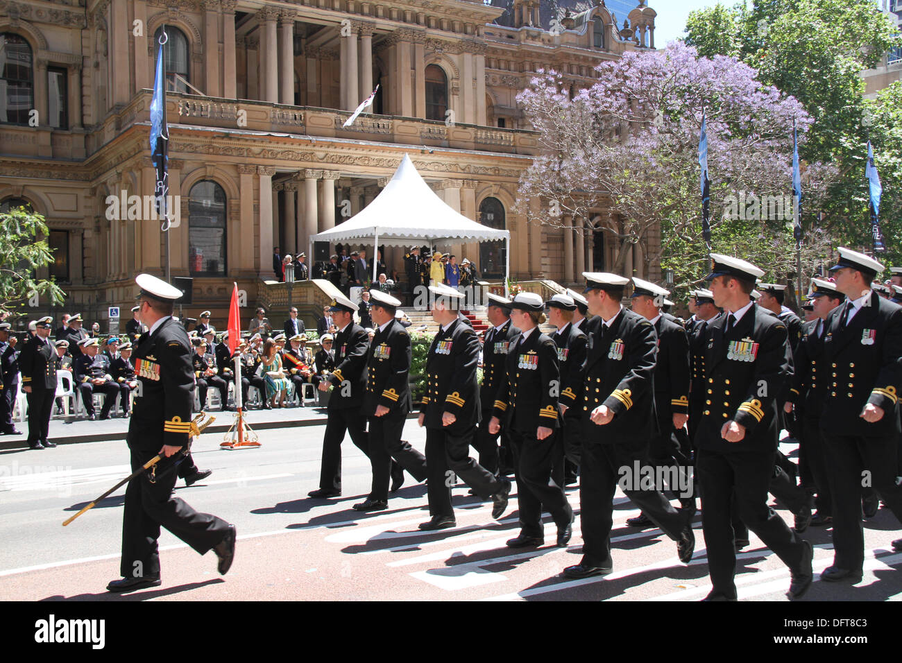 Sydney, Australia. 9th October 2013. Members of the Royal Australian ...