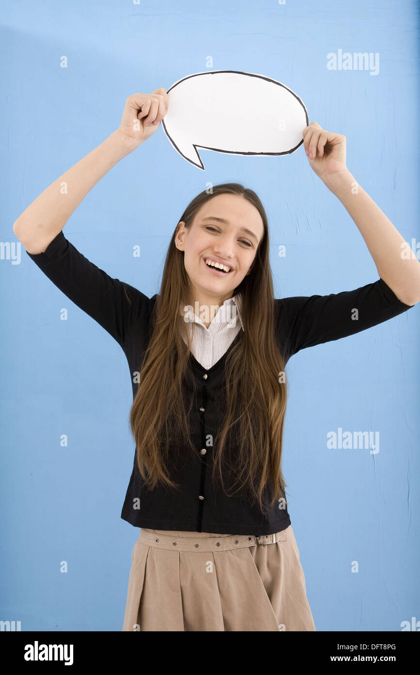 Woman thought bubble hi-res stock photography and images - Alamy