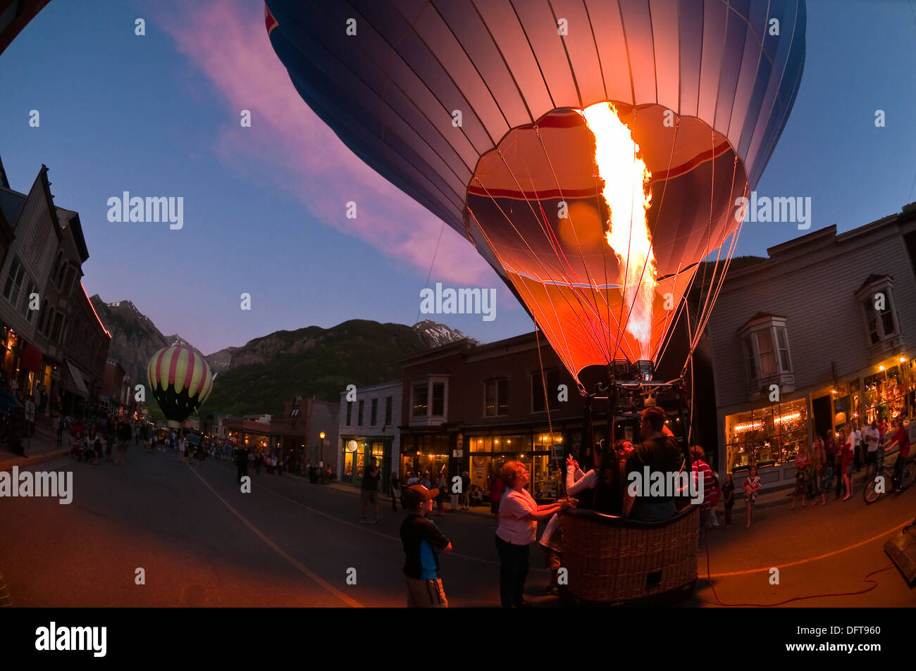 Night Air Balloon High Resolution Stock Photography and Images - Alamy
