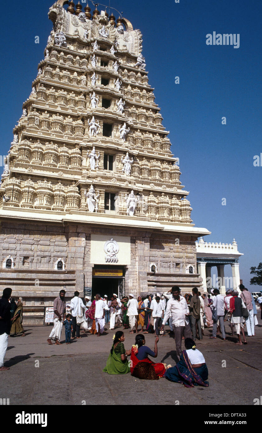 Chamundeswari temple hi-res stock photography and images - Alamy
