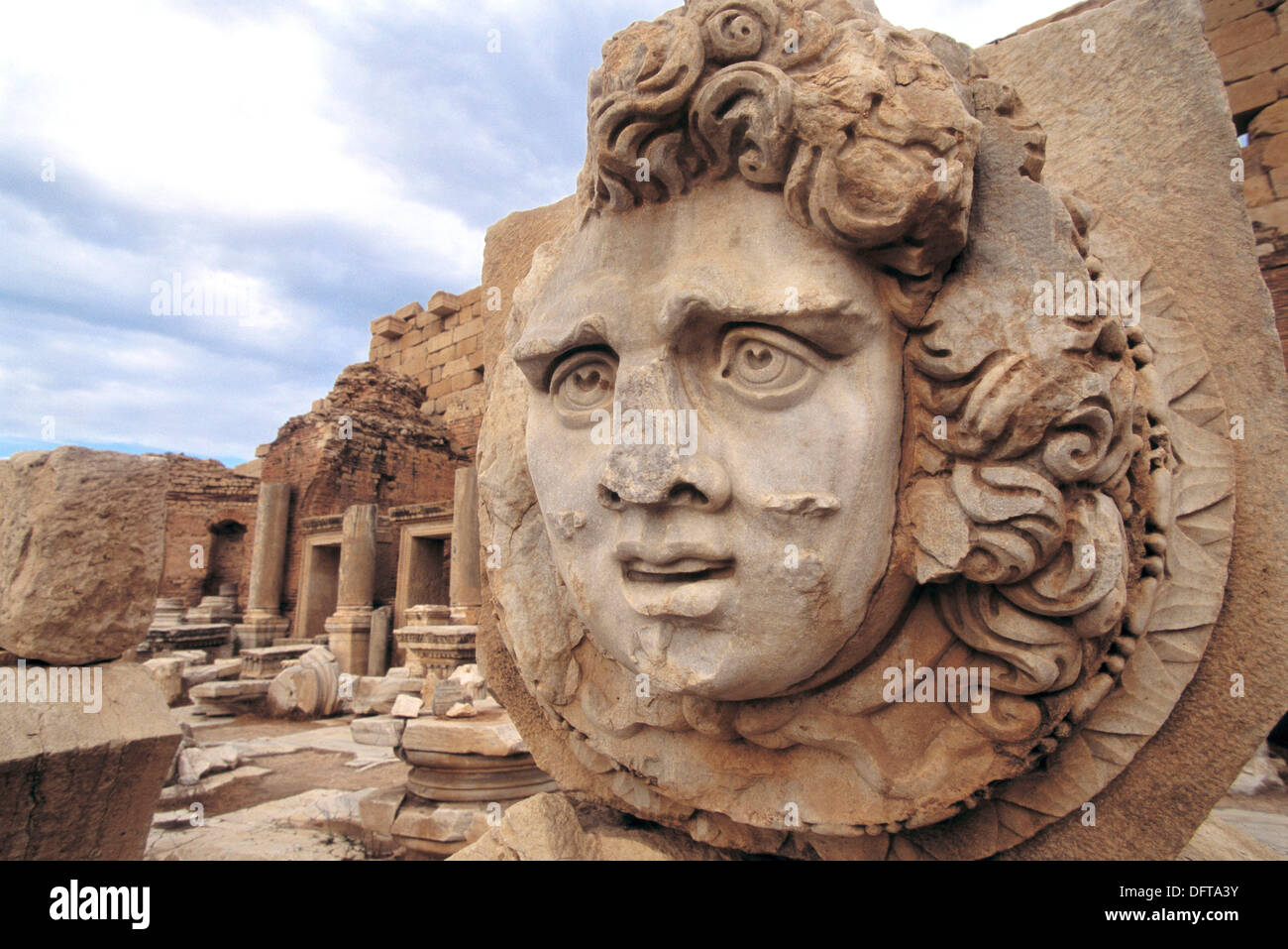 Roman remains libya hi-res stock photography and images - Alamy