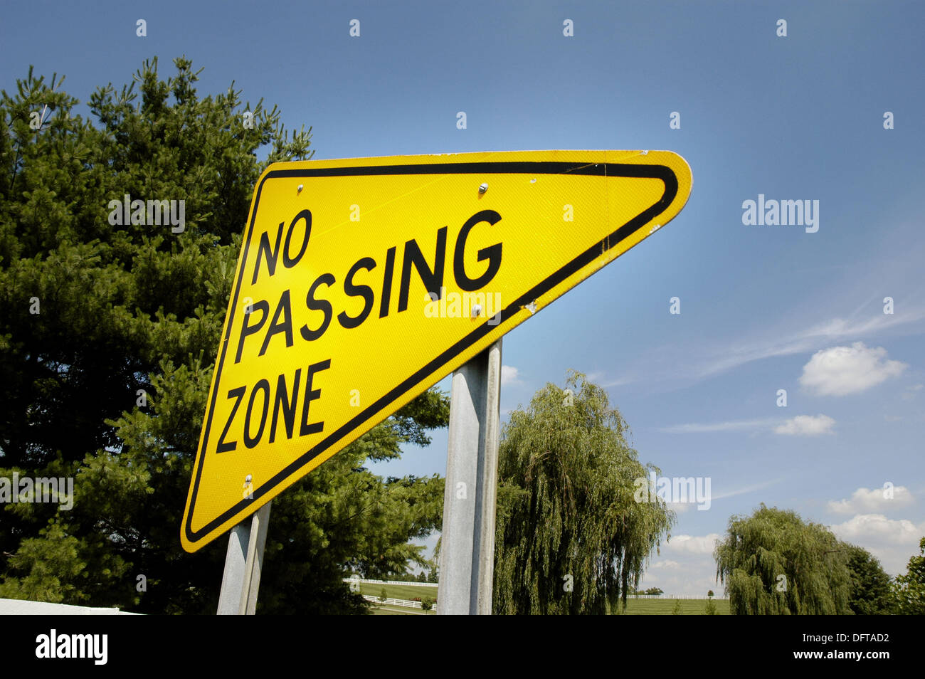 No Passing Traffic Sign High Resolution Stock Photography and Images ...