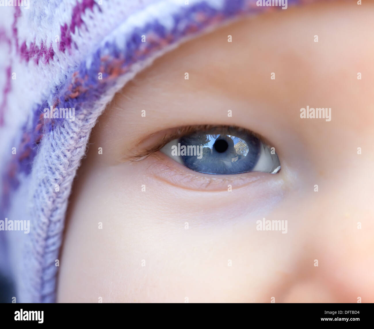 Beautiful blue baby eye hi-res stock photography and images - Alamy