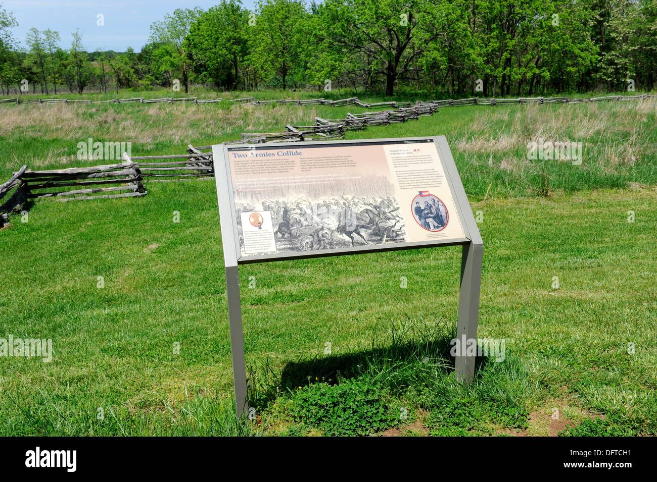 Pea Ridge National Military Park Arkansas Stock Photo - Alamy