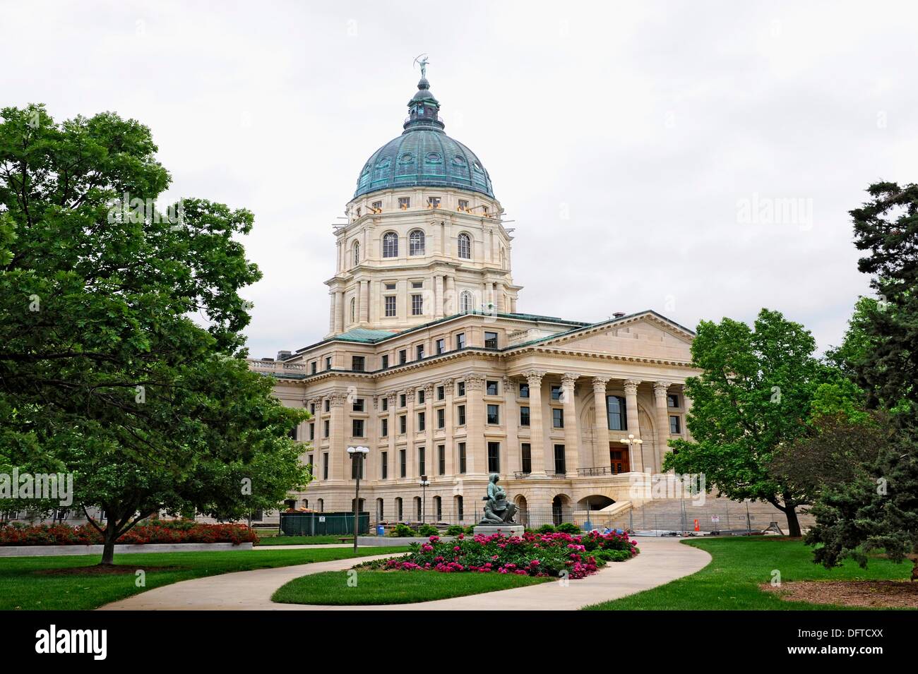 State Capitol Building Topeka Kansas Stock Photo - Alamy
