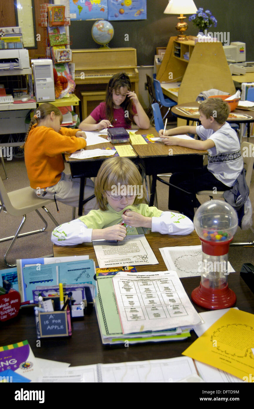 3rd Grade Classroom High Resolution Stock Photography and Images - Alamy