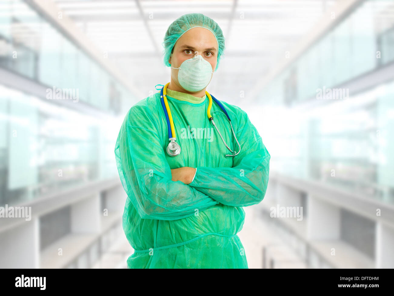 young male doctor at the hospital Stock Photo - Alamy