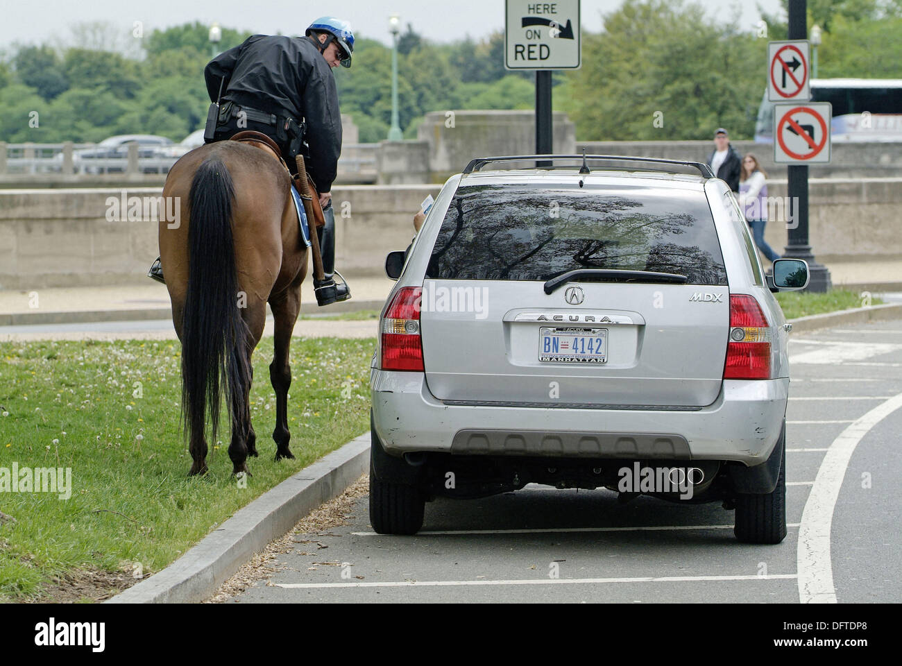 Ride back police car hi-res stock photography and images - Alamy