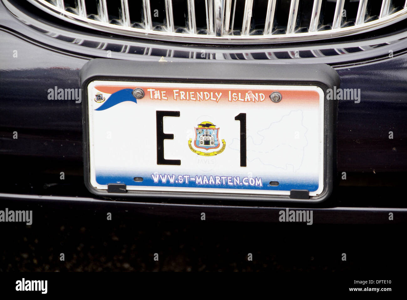 Sint maarten license plate hi-res stock photography and images - Alamy