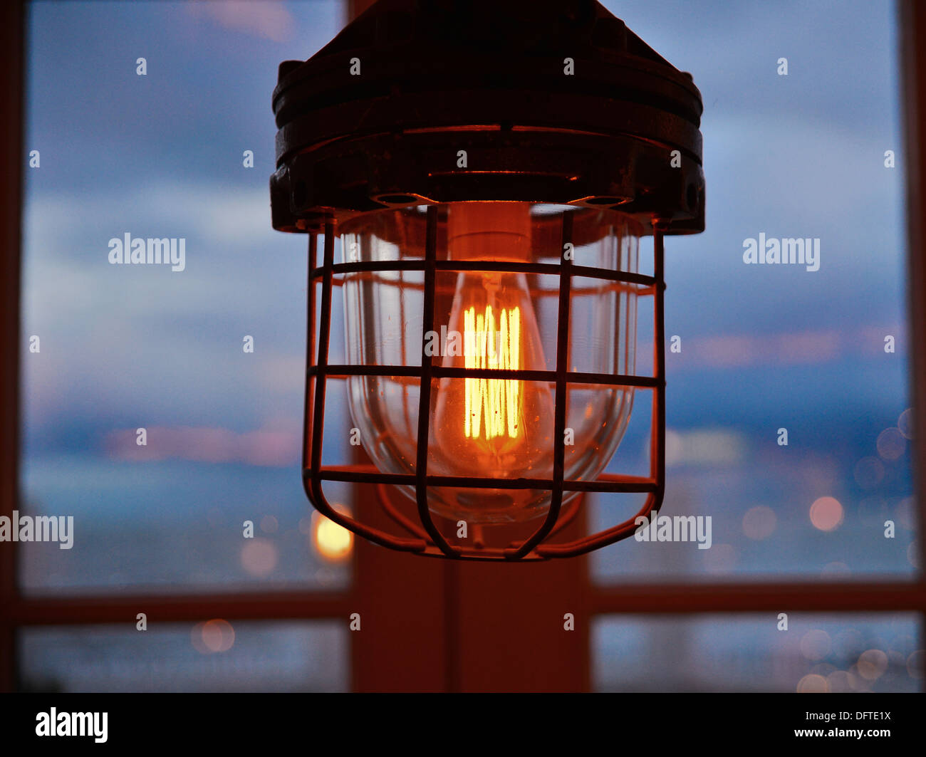 A light at sea Stock Photo - Alamy