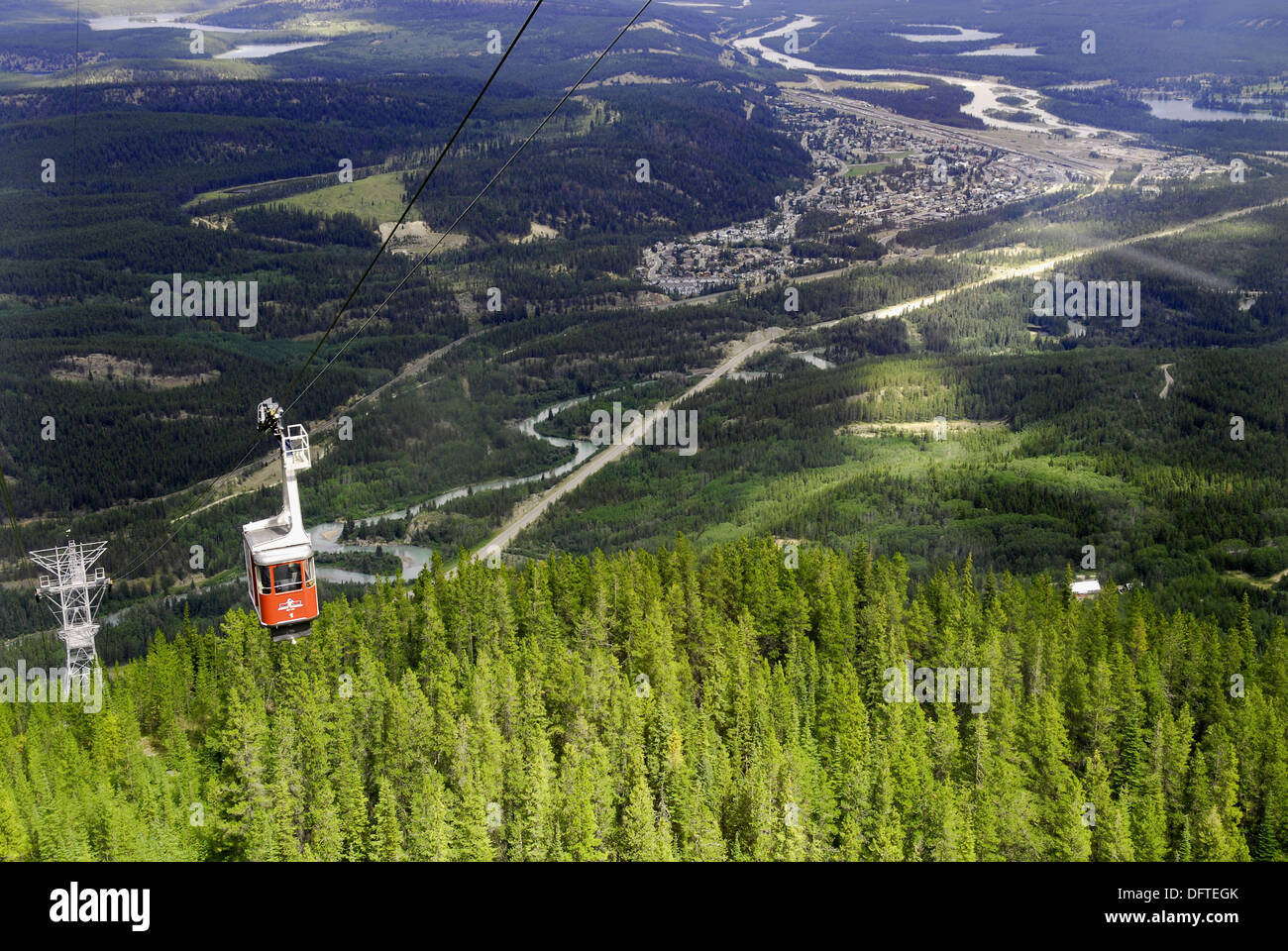 Jasper cable car hi-res stock photography and images - Alamy