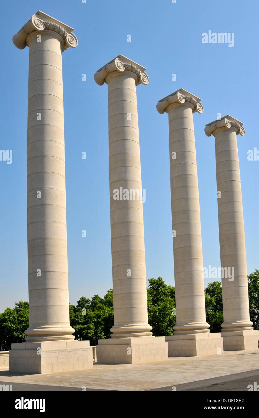 The four columns hi-res stock photography and images - Alamy
