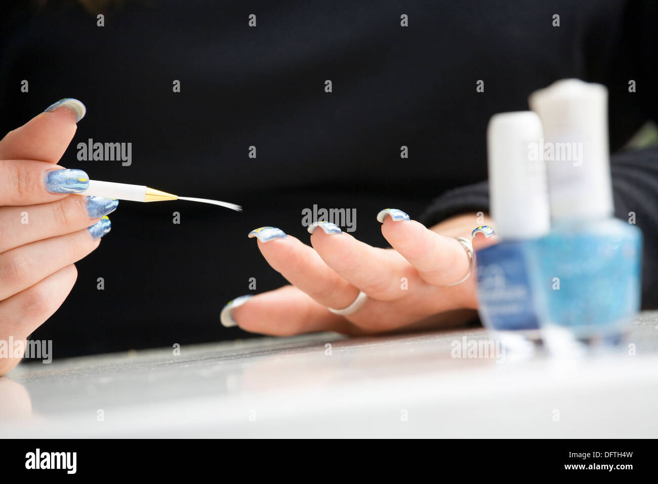 Woman blush blushing hi-res stock photography and images - Alamy