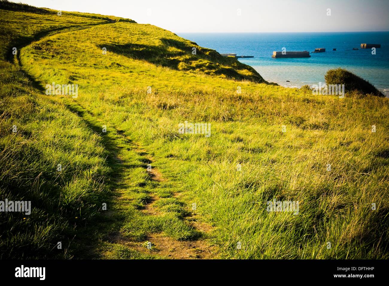 Mulberry harbour hi-res stock photography and images - Alamy