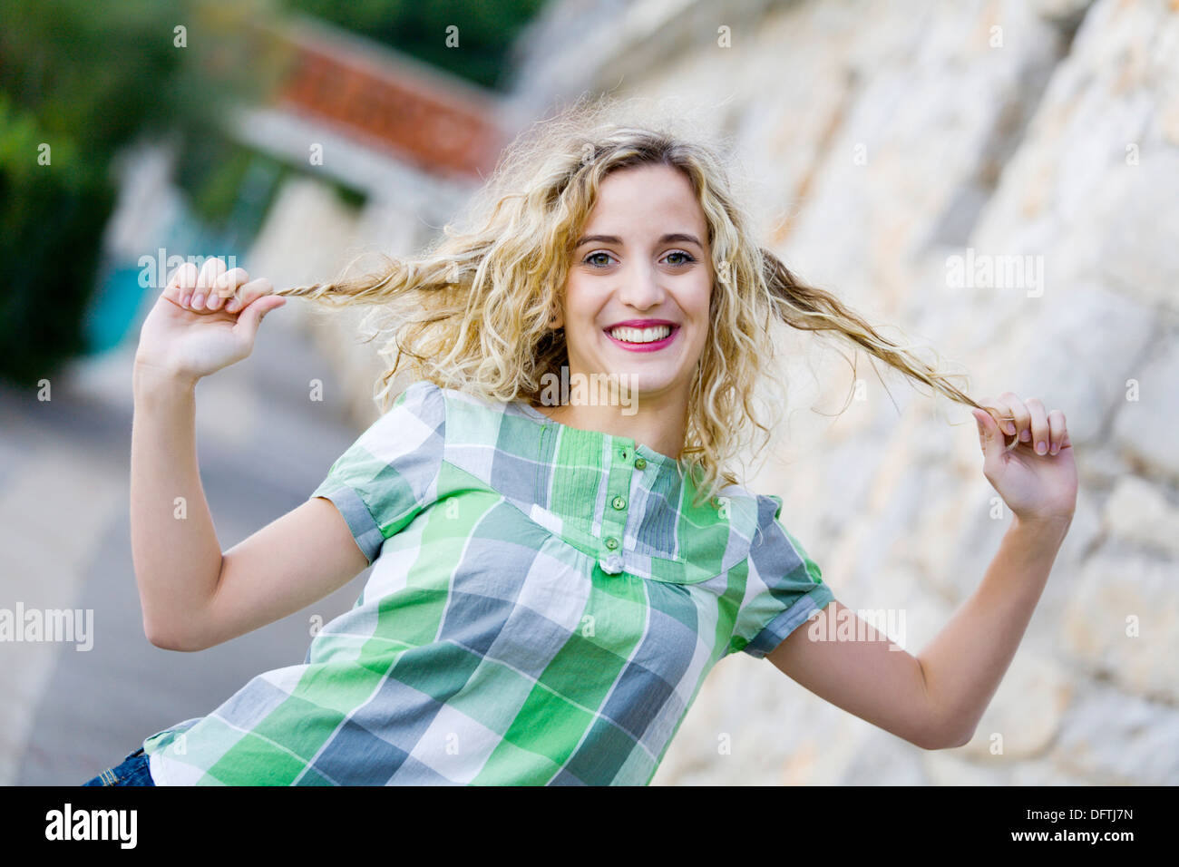 Pulling face apart hi-res stock photography and images - Alamy