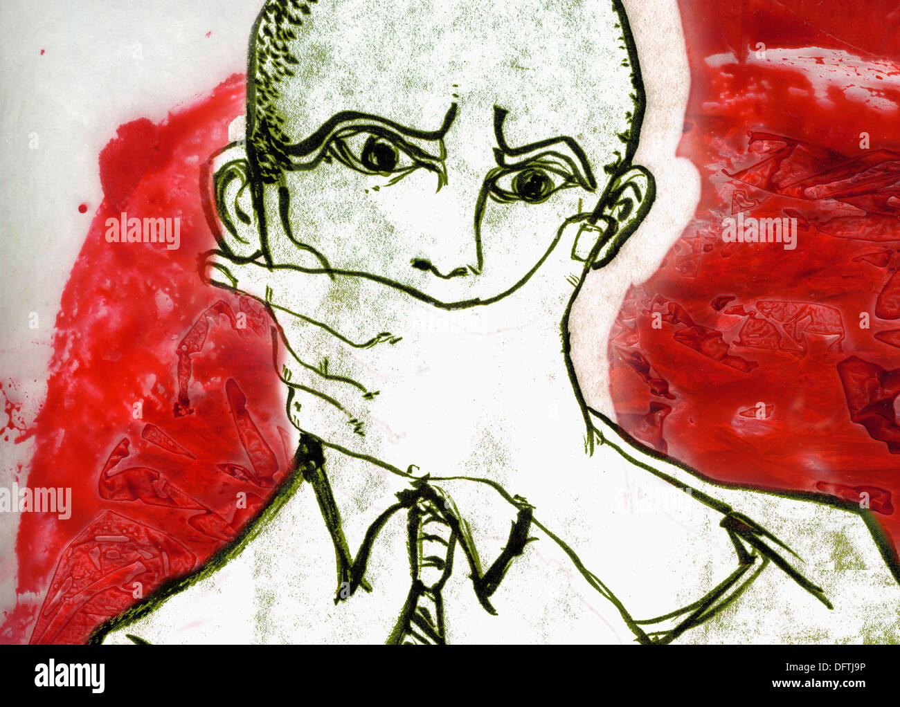 Hesitation Drawing High Resolution Stock Photography and Images - Alamy