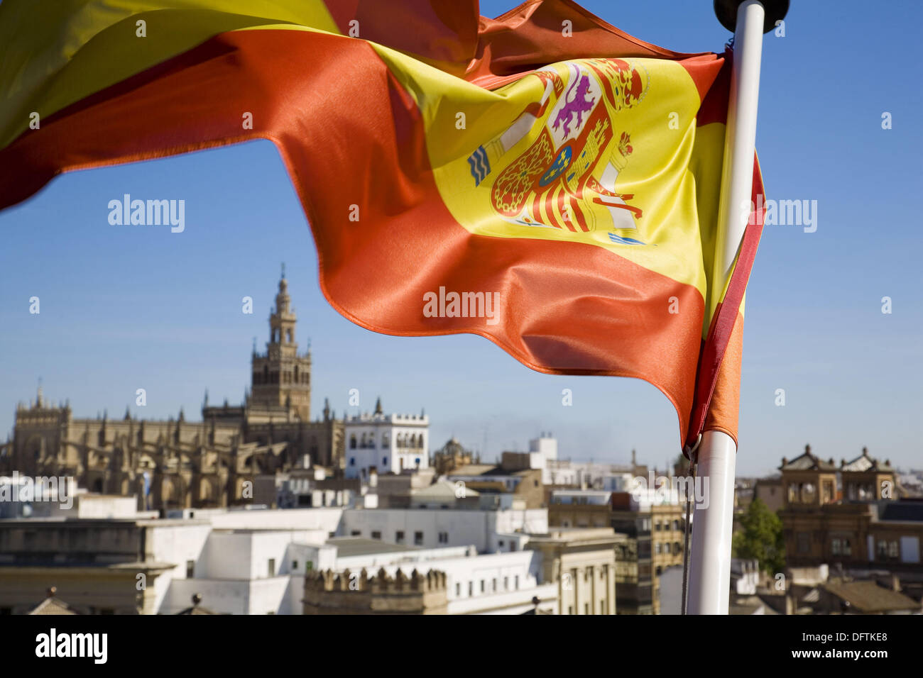 Flag of sevilla hi-res stock photography and images - Alamy