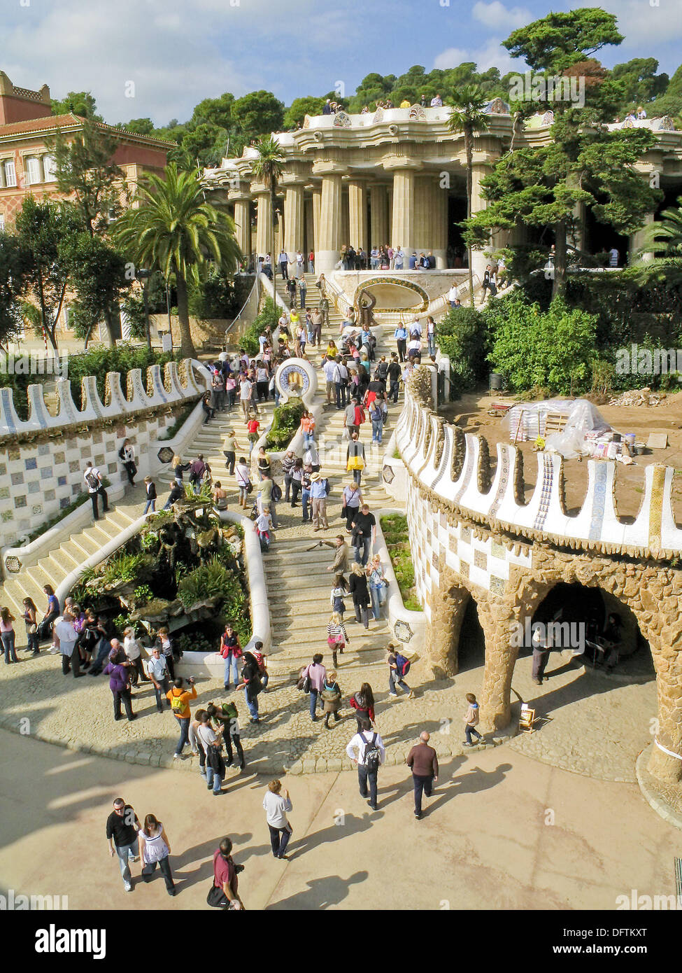 Gaudi Stairs High Resolution Stock Photography and Images - Alamy