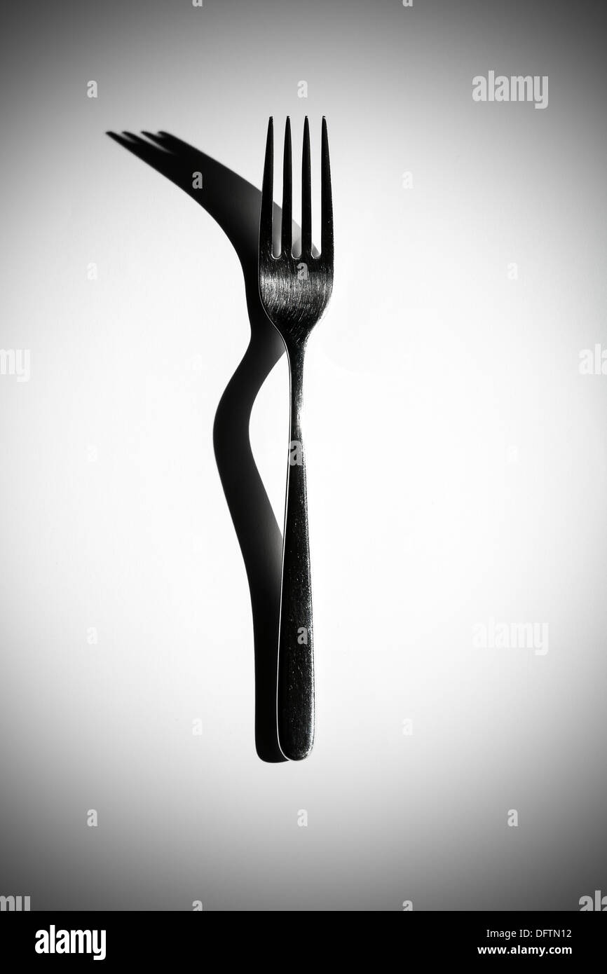 Fork shadow hi-res stock photography and images - Alamy