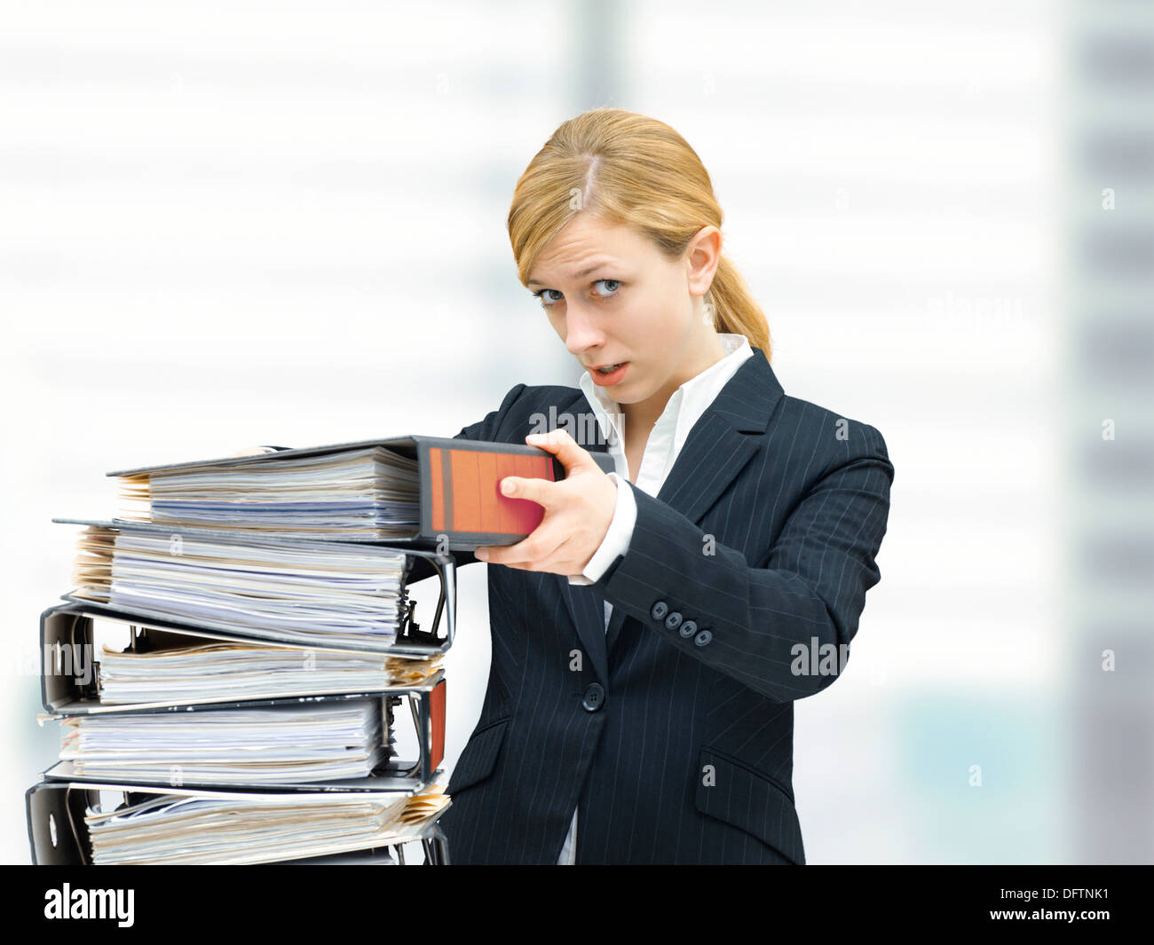 Businesswoman stack folders hi-res stock photography and images - Alamy Businesswoman stack folders hi-res stock photography and images - Alamy