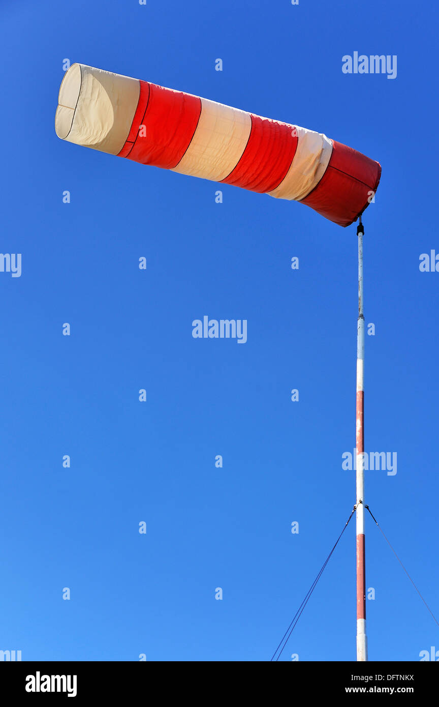 Red windsock daylight hi-res stock photography and images - Alamy