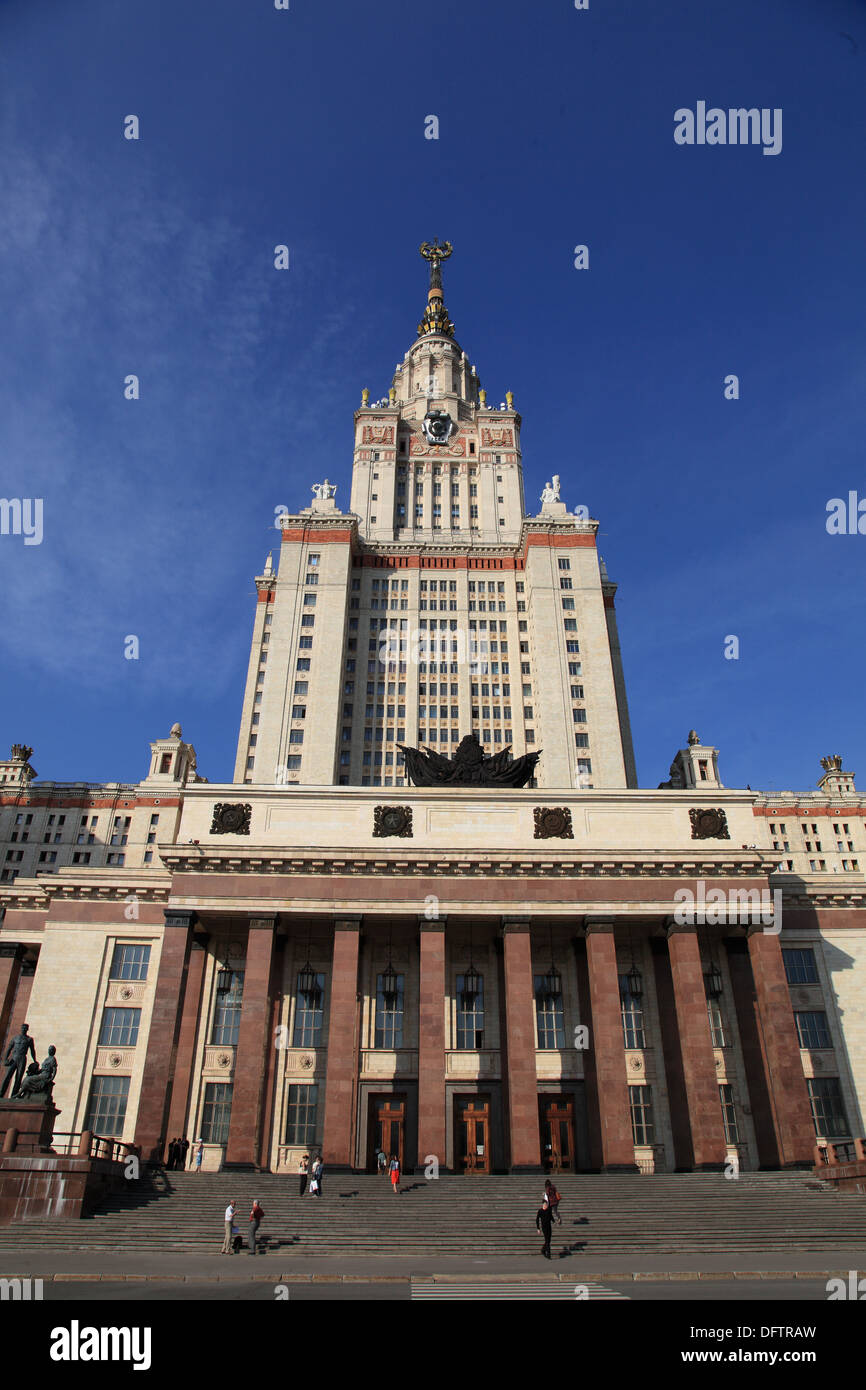 Moscow lomonosov moscow hi-res stock photography and images - Alamy