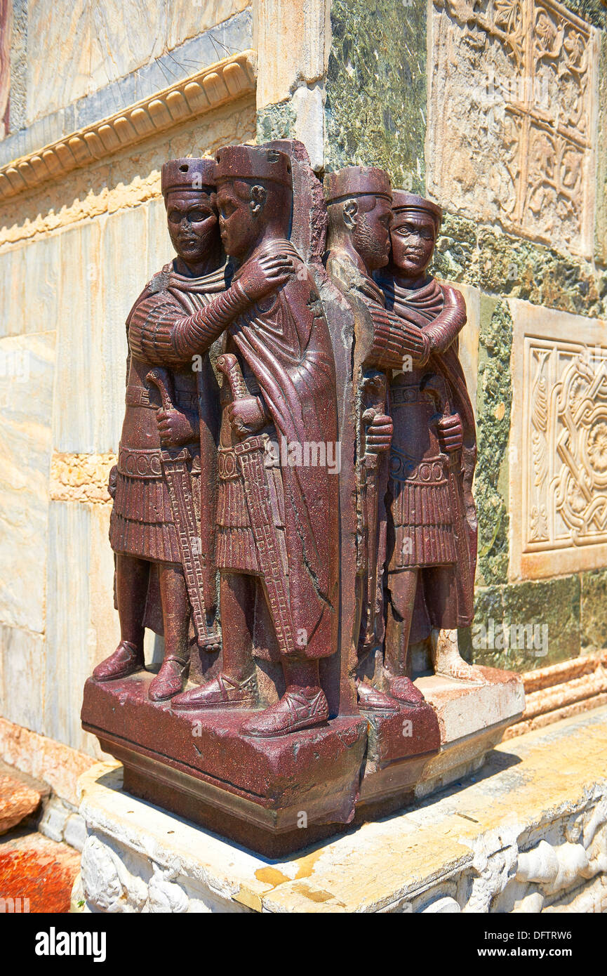 The Tetrach Statues of the Emperor Diocletian and his co-Emperor ...