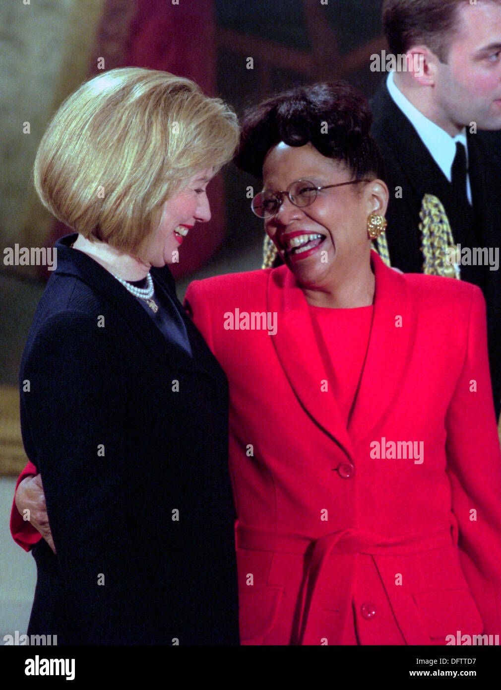 Hillary clinton in 1996 hi-res stock photography and images - Alamy