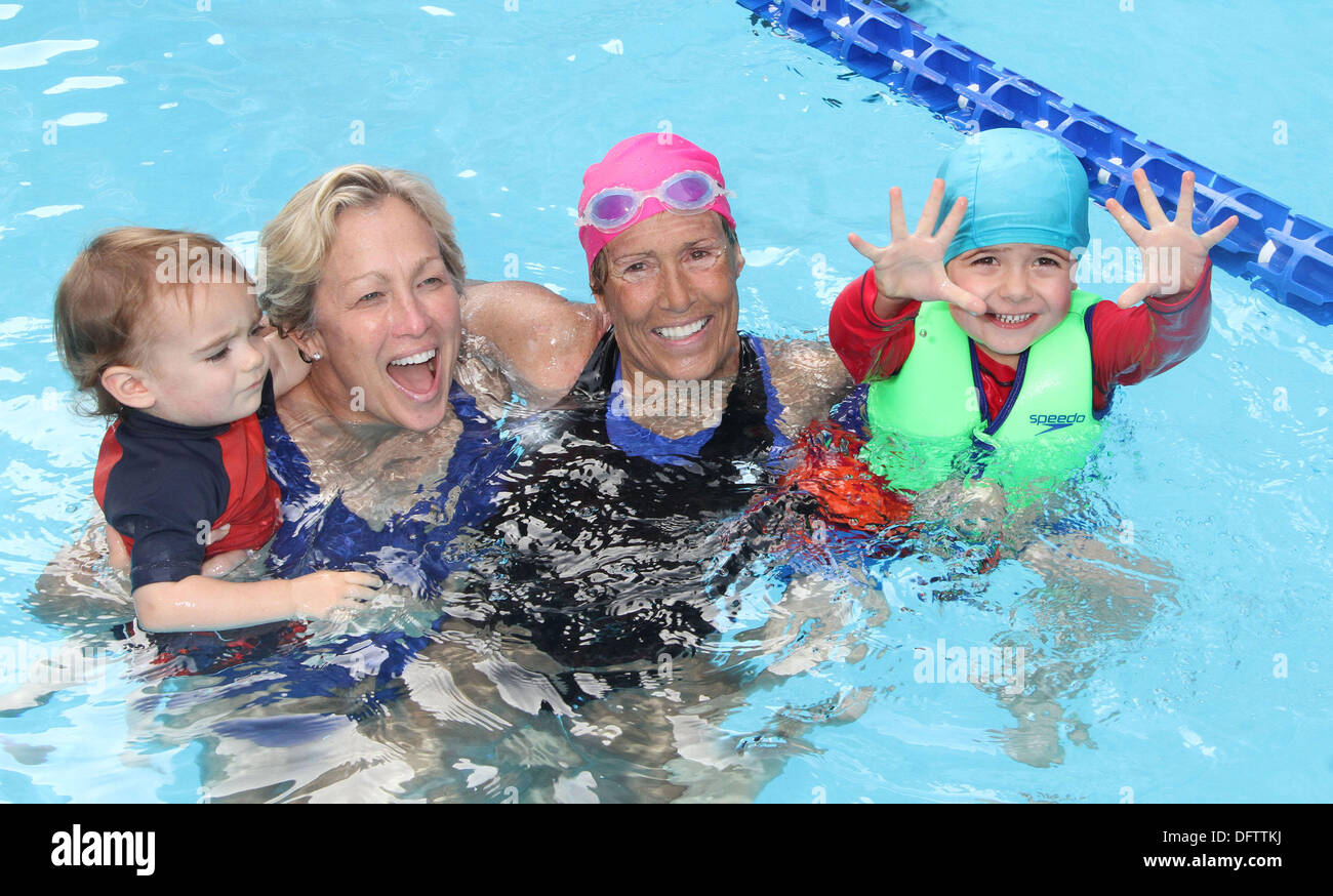 New York, New York, USA. 8th Oct, 2013. Swimmer DIANE NYAD poses with ...