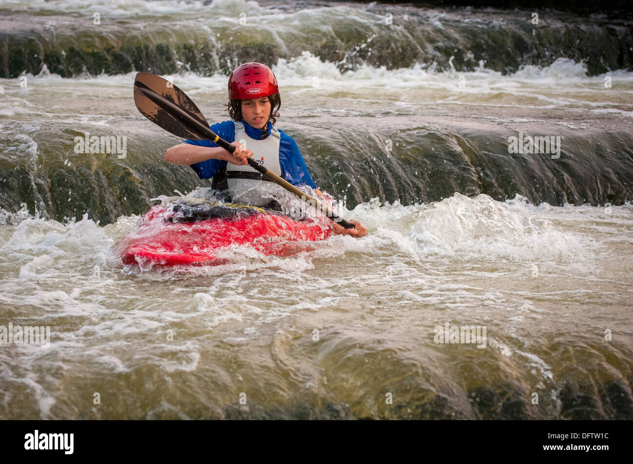 Lock boat kayak water hi-res stock photography and images - Alamy