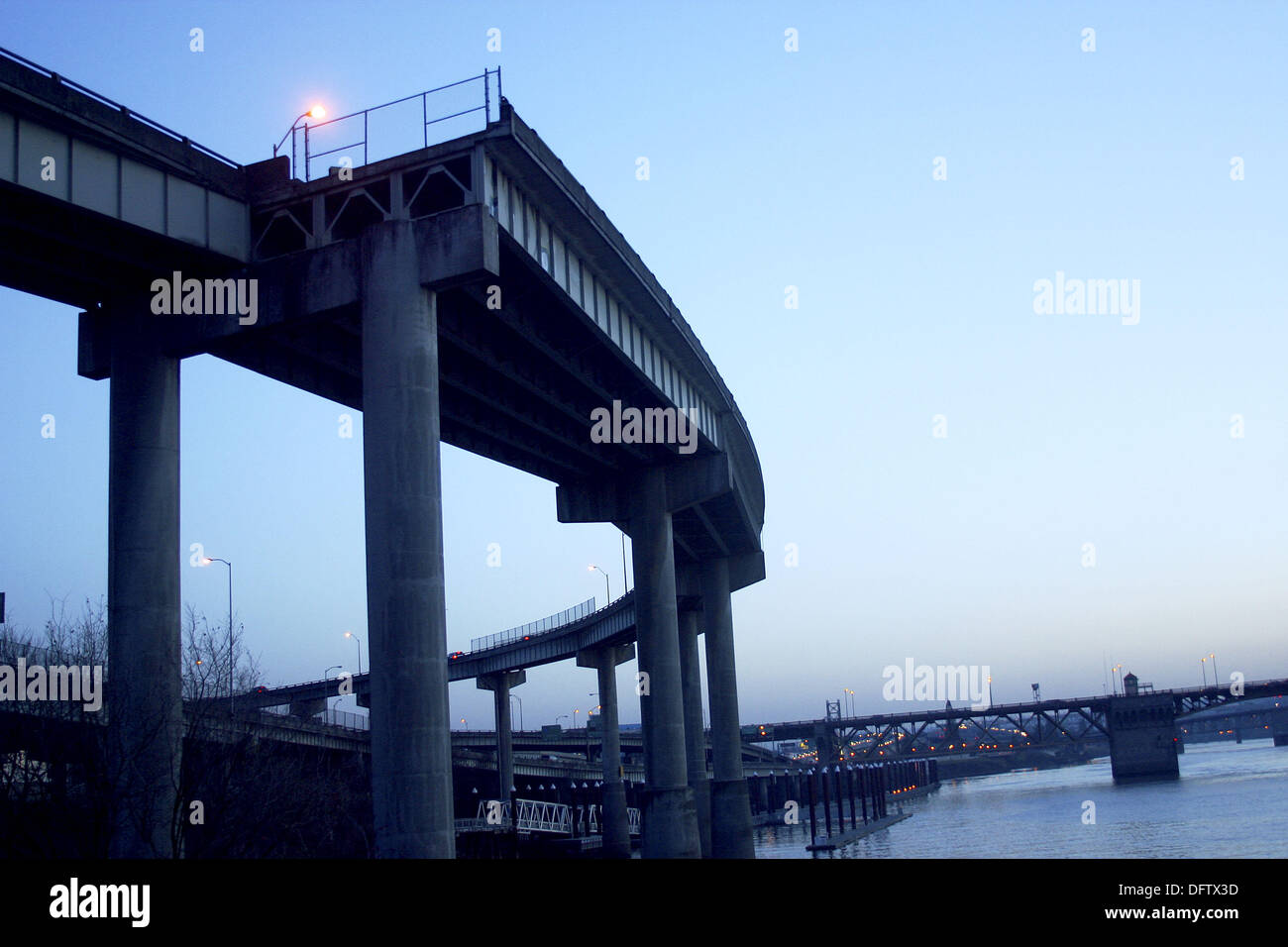 North bend bridge oregon coast hi-res stock photography and images - Alamy