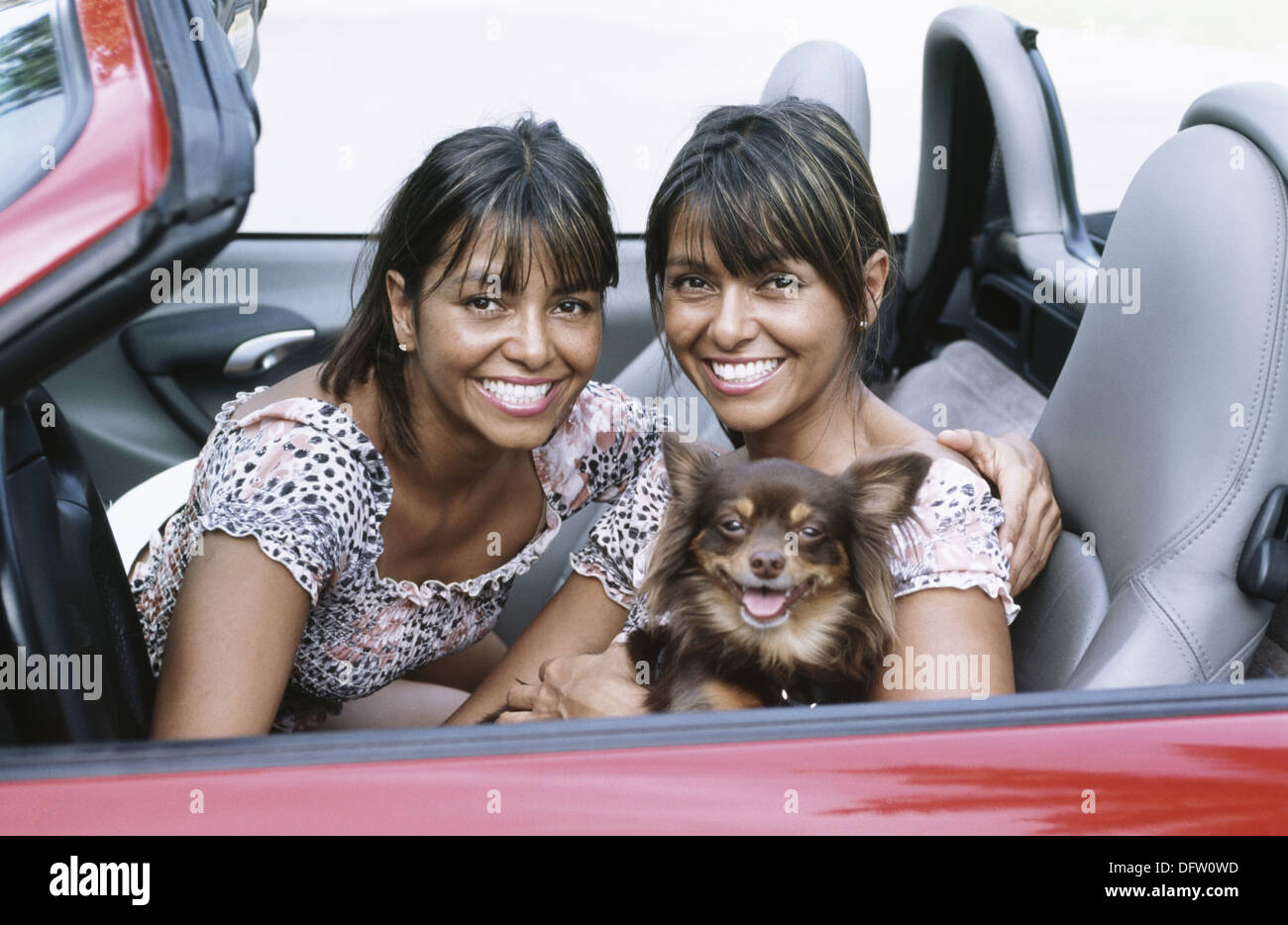 Columbian identical twins Stock Photo - Alamy