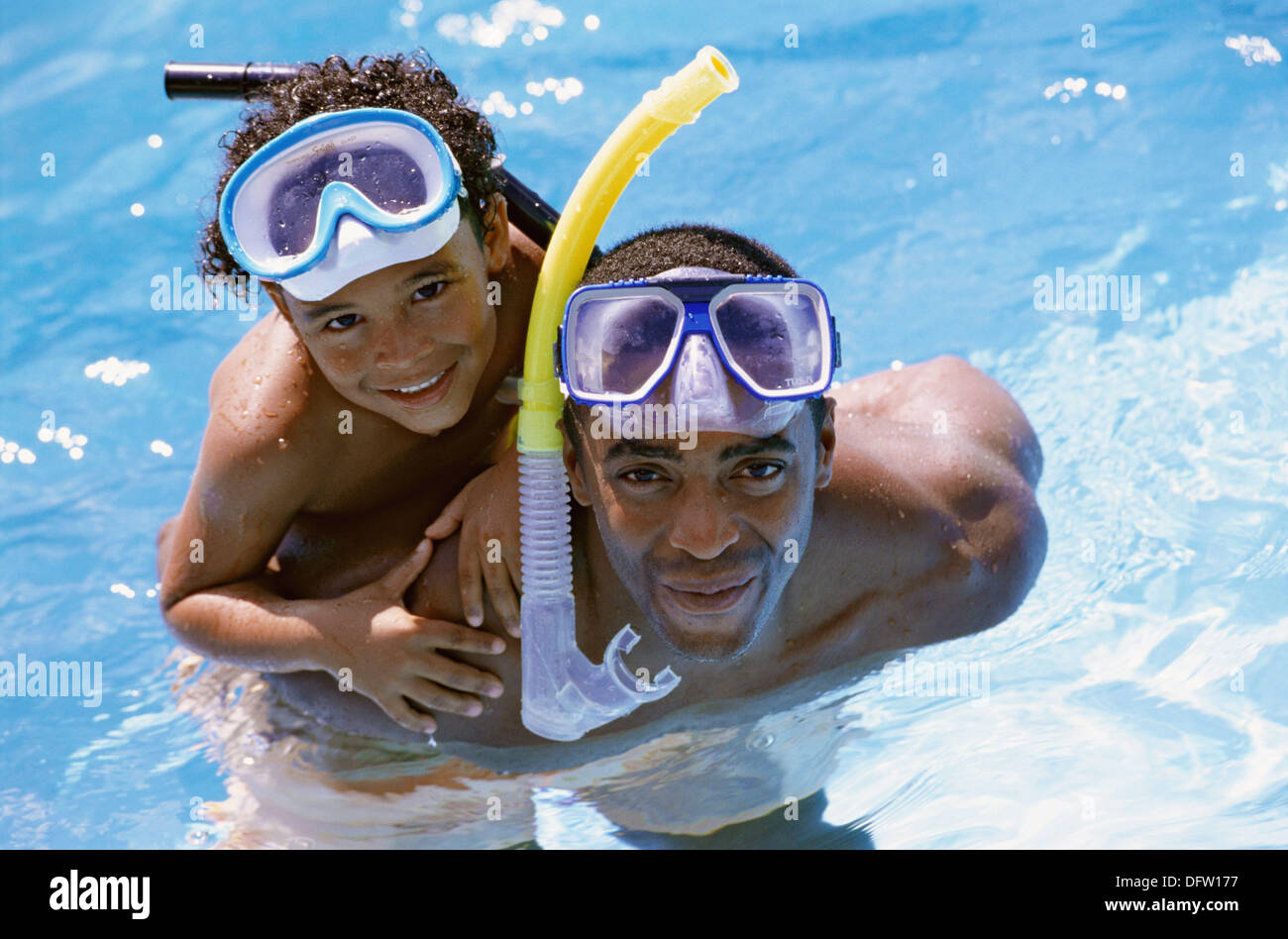 Man diving pool black hi-res stock photography and images - Alamy