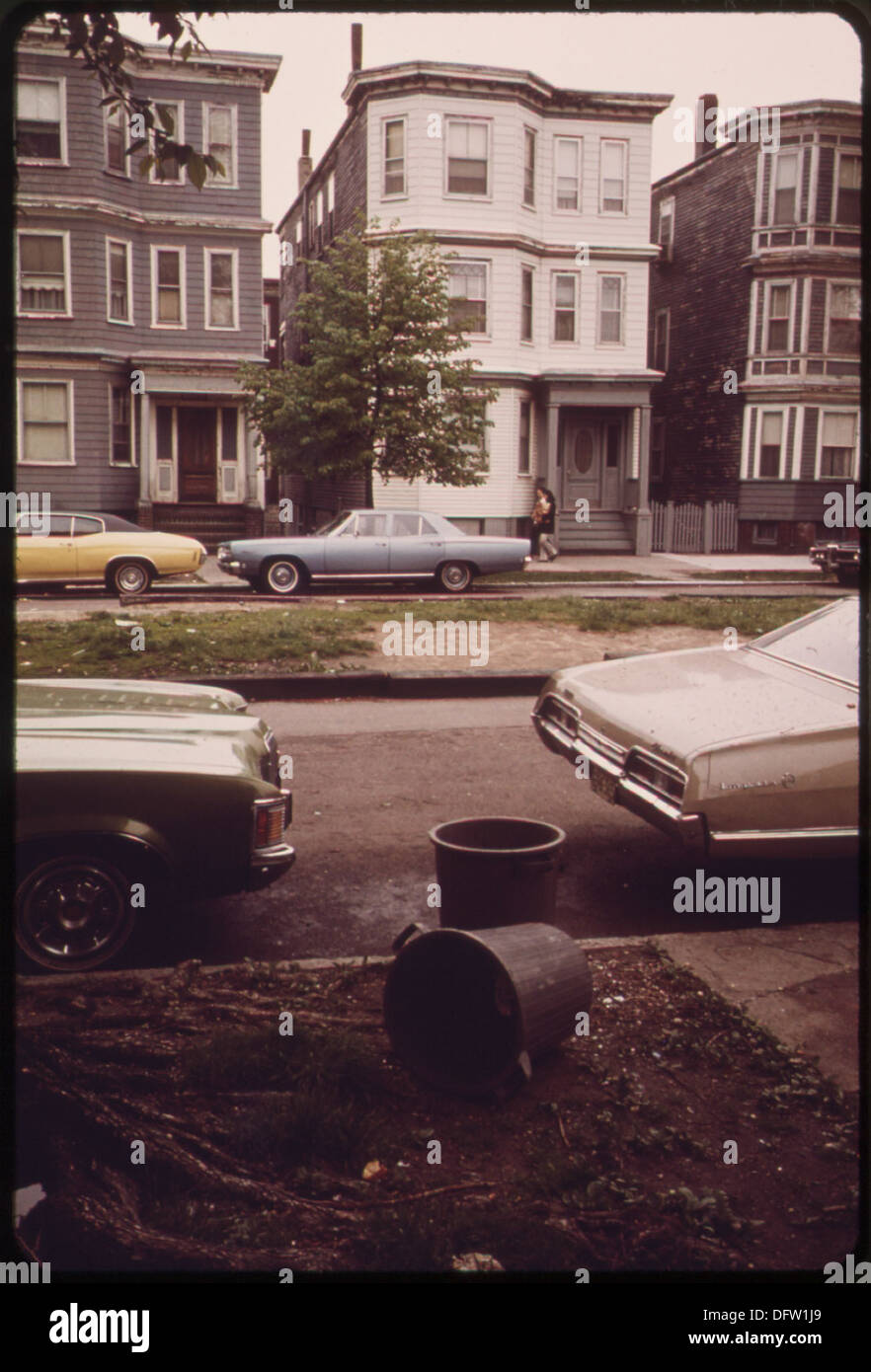 The traditional three-decker homes along Neptune Road were once notable ...