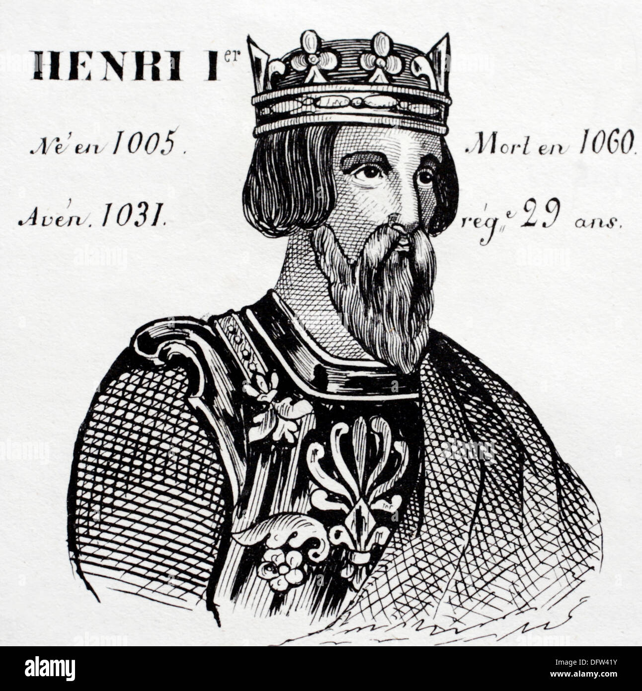 Henry i of france 1060 hi-res stock photography and images - Alamy