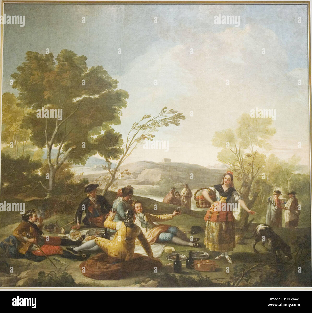 Painting picnic spain hi-res stock photography and images - Alamy