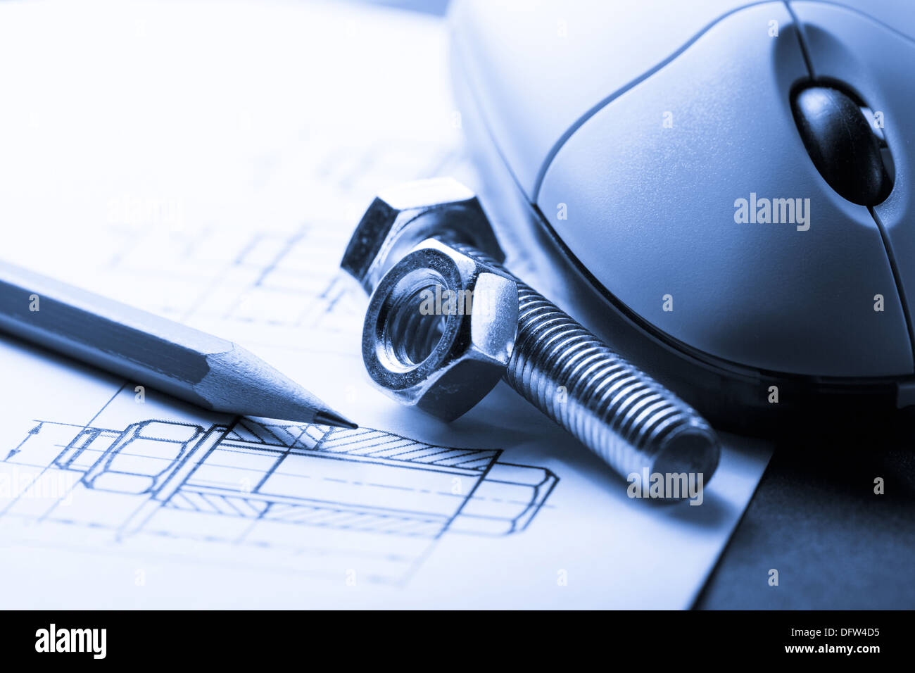 Computer drafting hi-res stock photography and images - Alamy