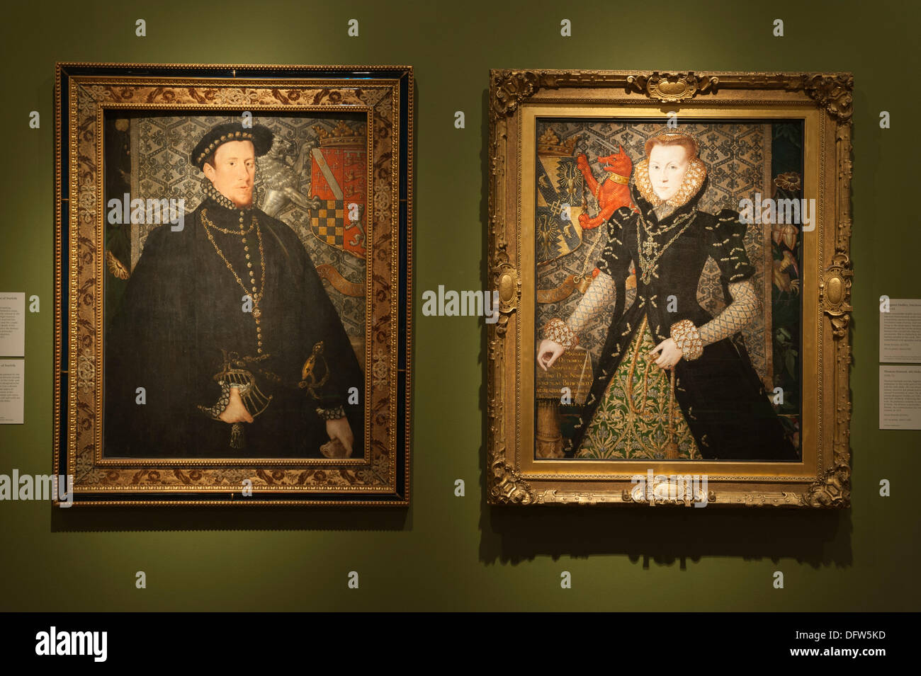 London, UK. 9th October 2013. National Portrait Gallery, Elizabeth I ...