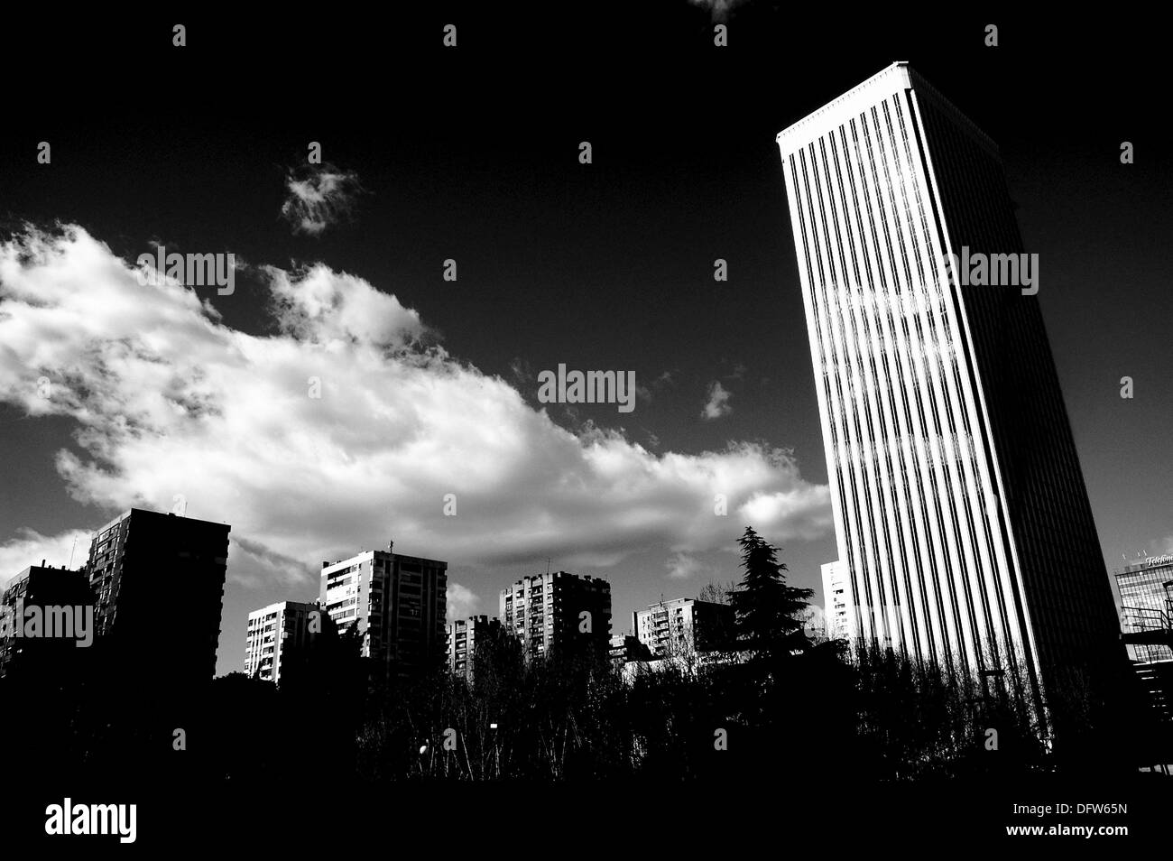 Picasso tower azca hi-res stock photography and images - Alamy