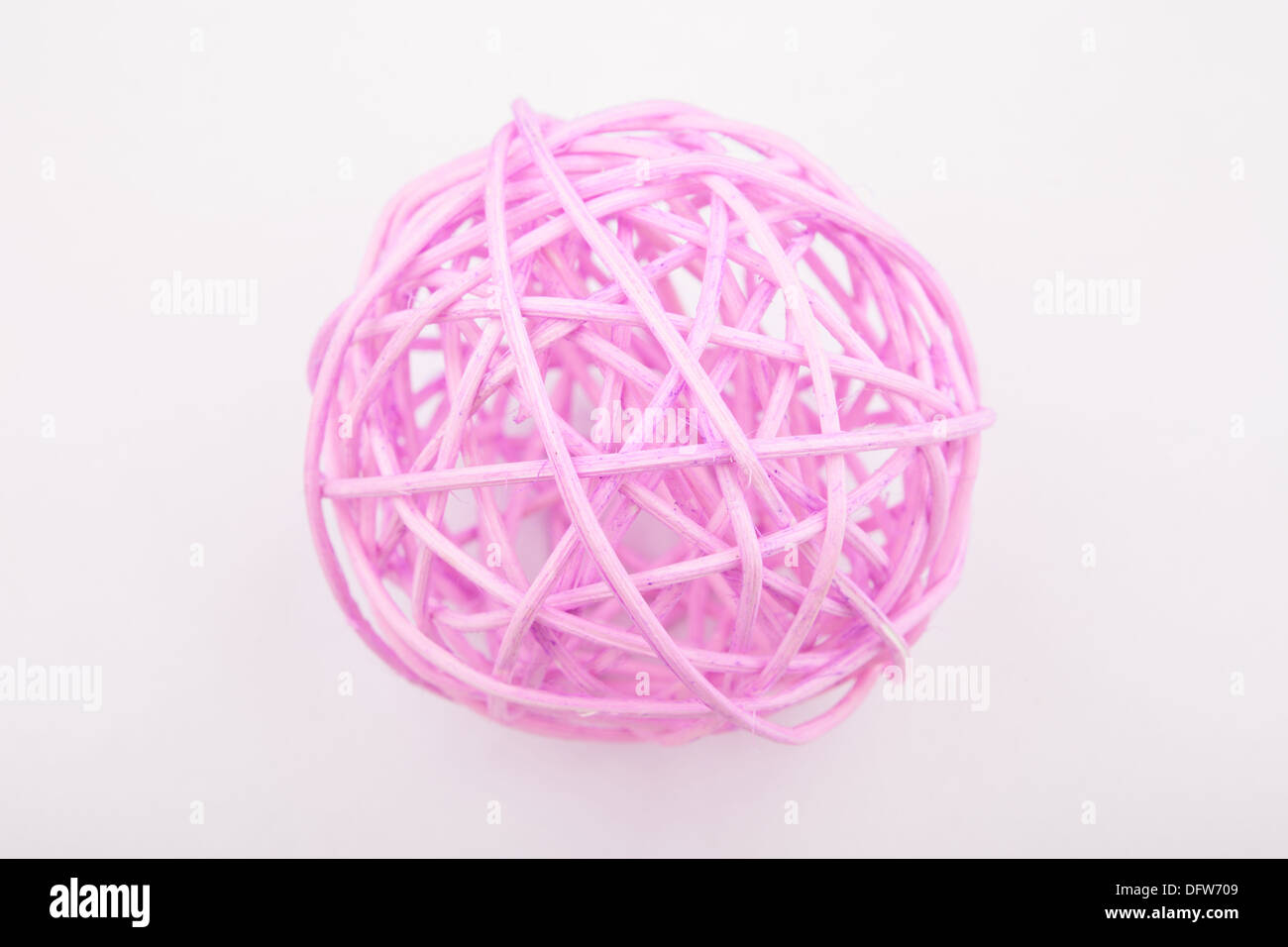 Pink decoration ball Stock Photo - Alamy