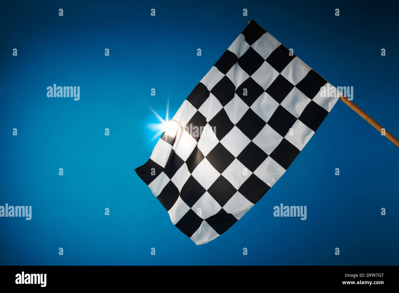 Chequered flag hi-res stock photography and images - Alamy
