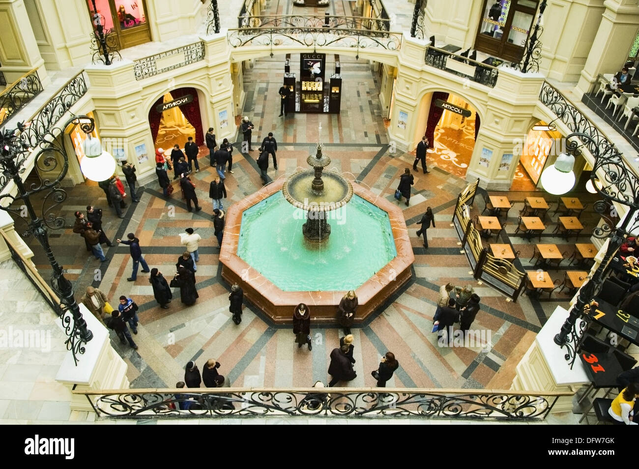 Department store interior aerial hi-res stock photography and images ...