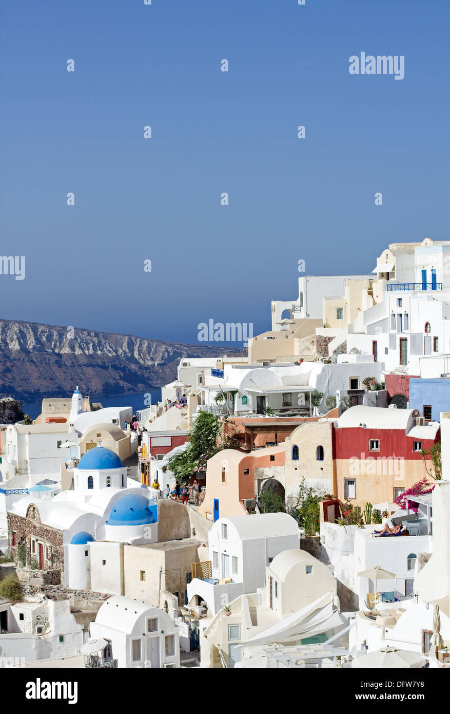 village of oia Stock Photo - Alamy